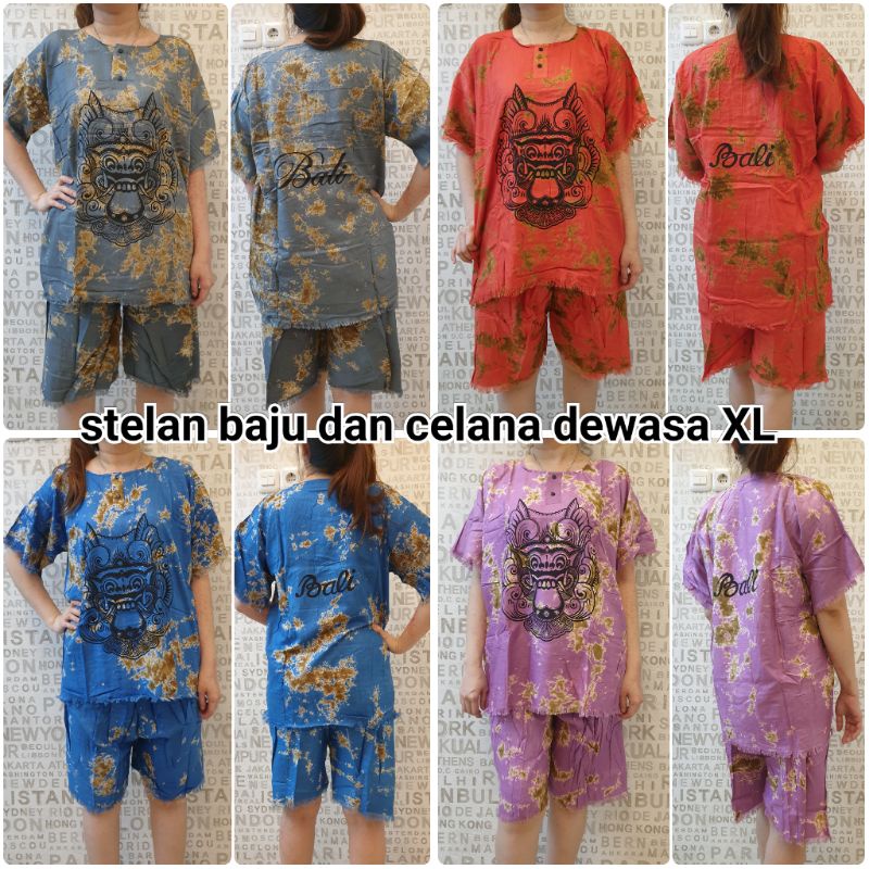 Jual Balihai BH ukuran XL baju bali stelan dewasa baju dan celana ...