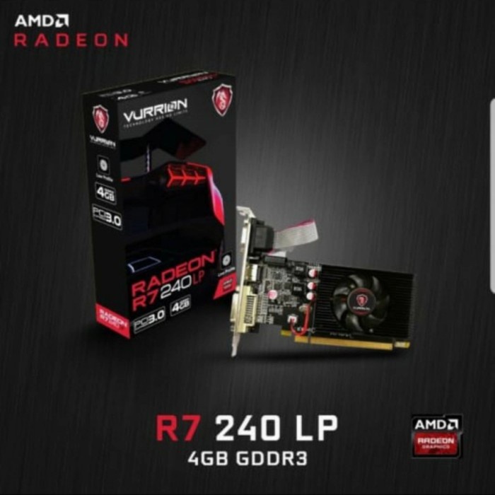 Jual VGA VURRION R7 240 4GB GDDR3 128Bit GAMING VGA ORI | Shopee Indonesia