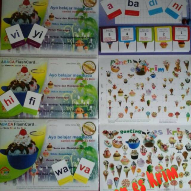 Jual Kartu belajar membaca / Abaca Seri 1 | Shopee Indonesia