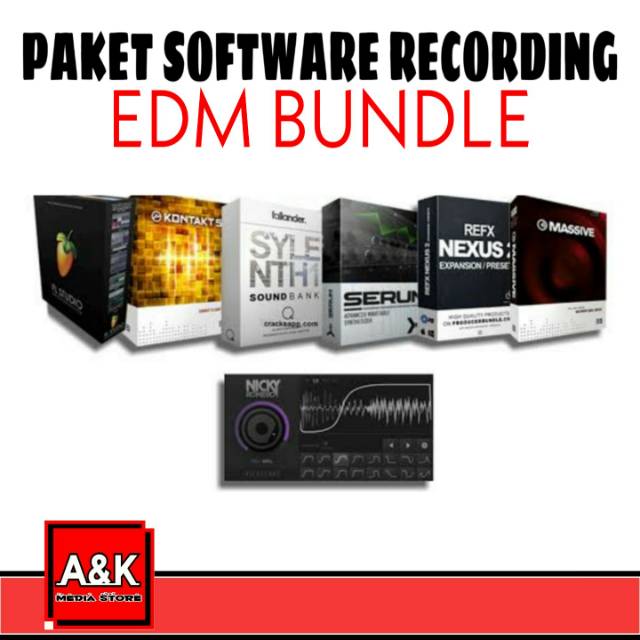Jual Paket Software Recording EDM BUNDLE | Shopee Indonesia