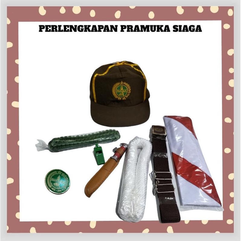 Jual perlengkapan pramuka cewek siaga | Shopee Indonesia