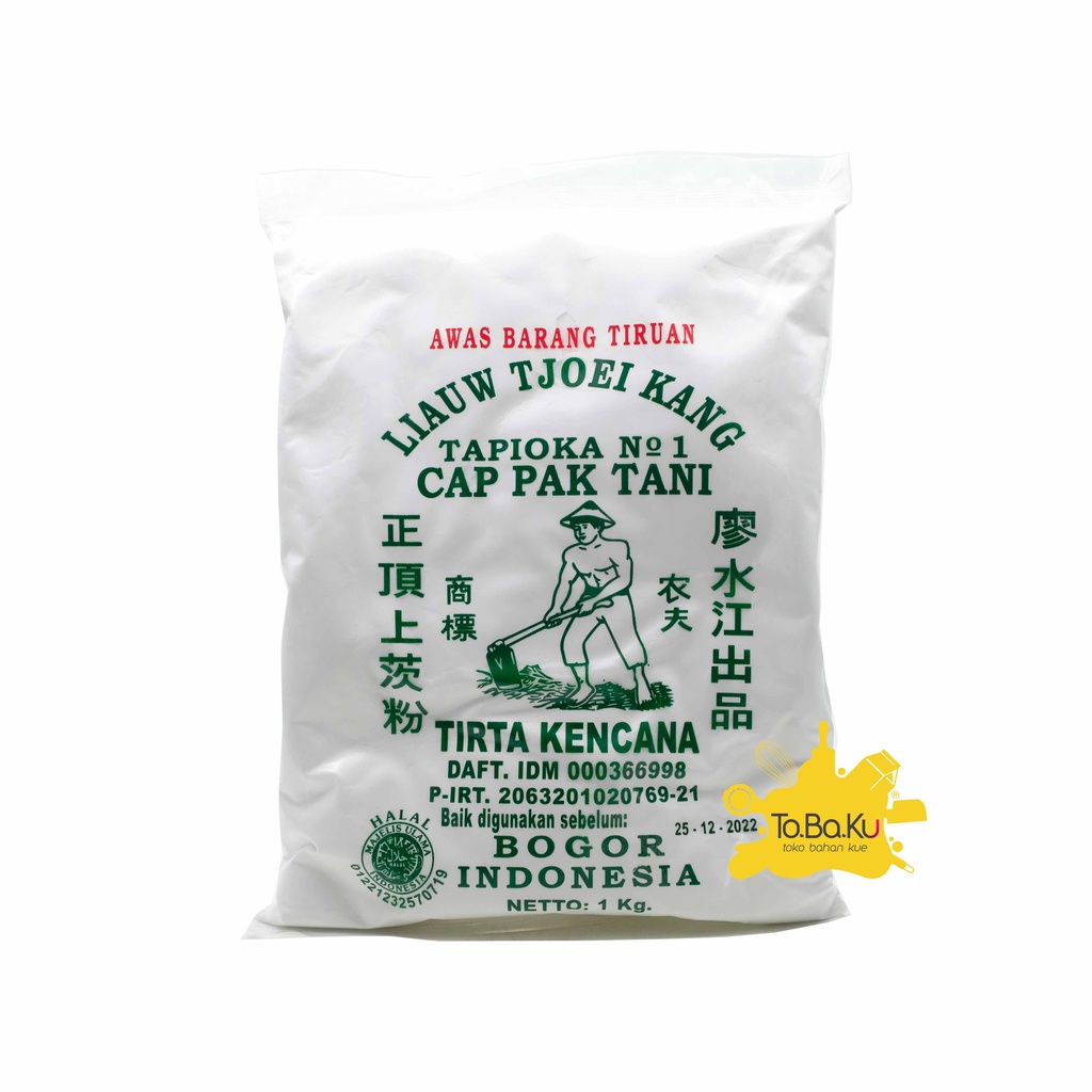 Jual Tepung Tapioka Cap Tani Tirta Kencana 1kg | Shopee Indonesia