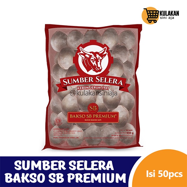 Jual Sumber Selera Premium Bakso SB Isi 50 pcs | Shopee Indonesia
