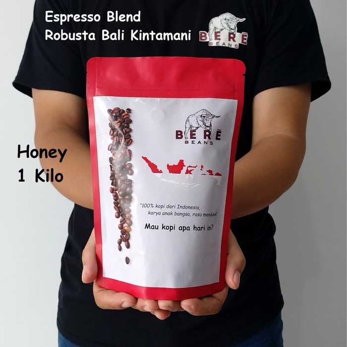 Jual ESPRESSO BLEND Robusta Bali 1 KILO 1KG Es Kopi Susu Beans Coffee ...