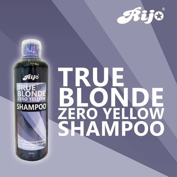 Jual Rijo True Blonde Zero Yellow Silver Shampoo/Conditioner 250ml ...