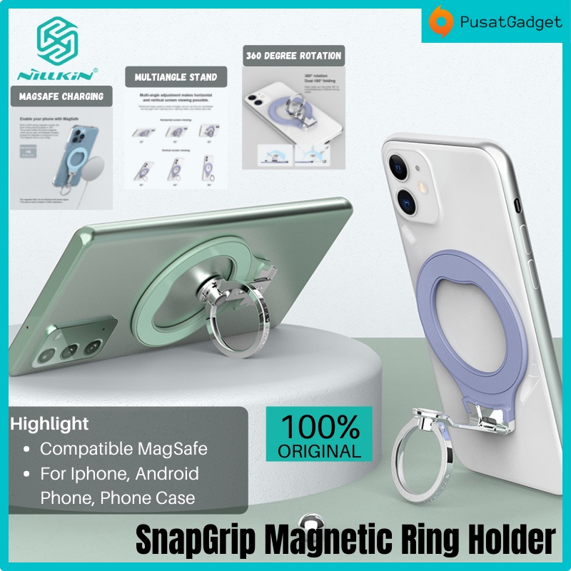 Jual Stand Phone Ring Holder Hp Iphone Handphone NILLKIN SnapGrip ...