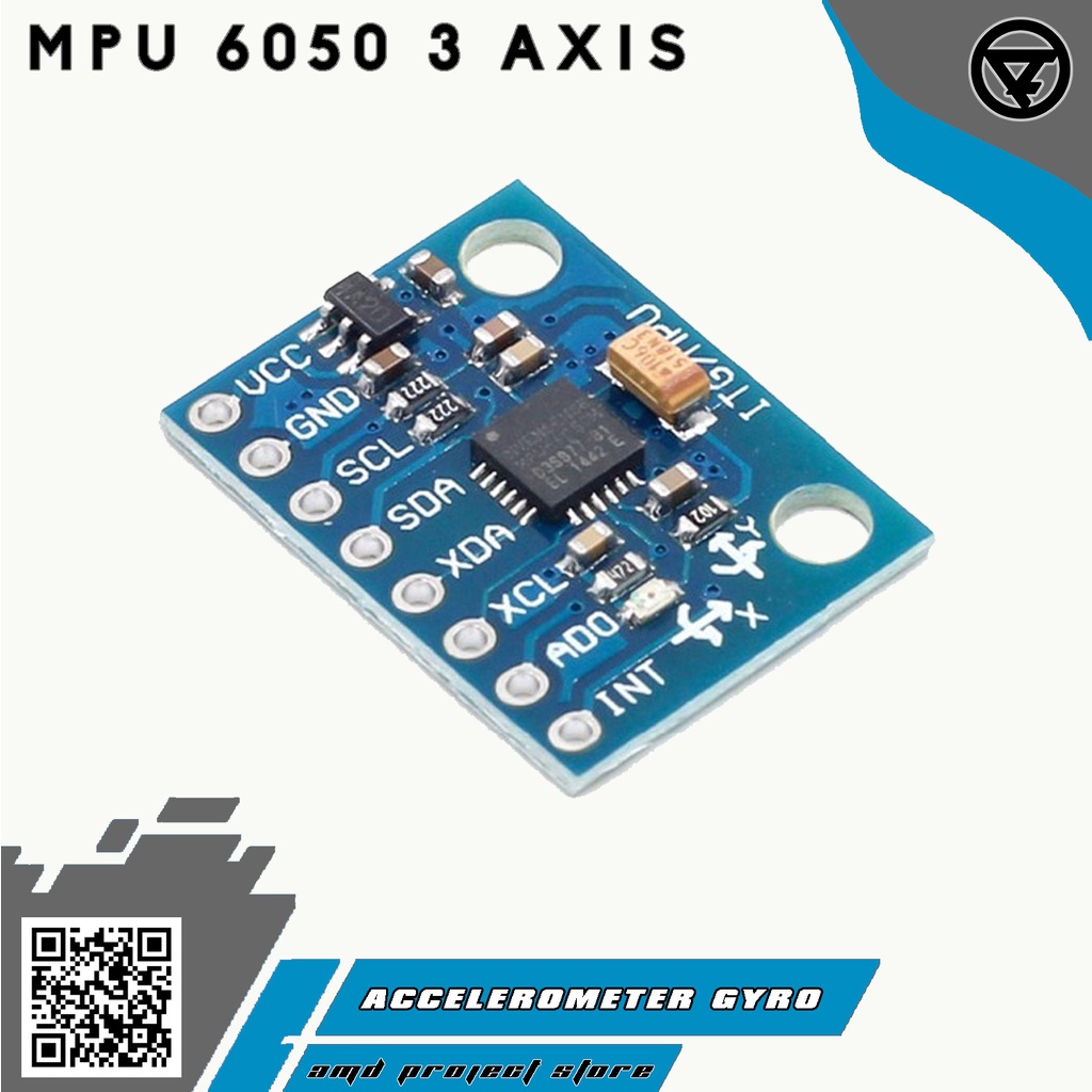 Jual Modul GY-521 MPU-6050 MPU6050 Axis Gyro With Accelerometer Sensor ...