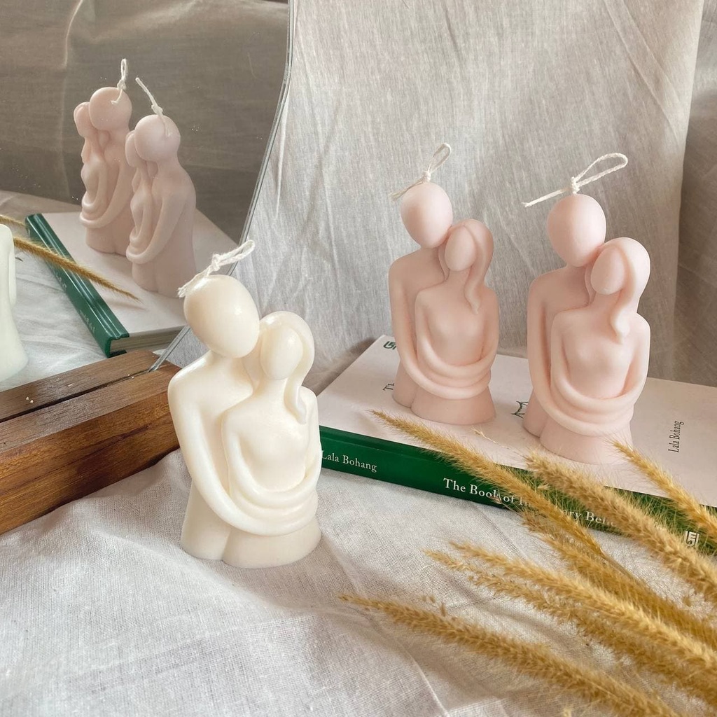 Jual [Candella Studio] Couple Scented Candle | Body Candle | Lilin ...
