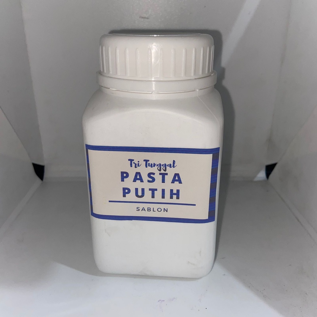 Jual Pasta Warna Putih Extender Sablon Rubber 500gr 500 gr Kilogram ...