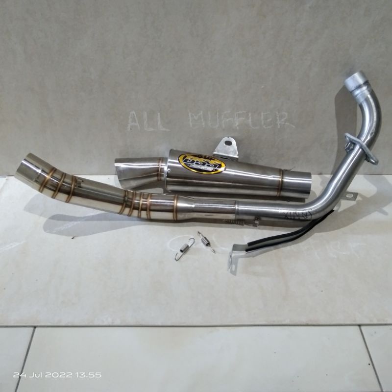 Jual knalpot racing bss segienam terompet Sonic fullset | Shopee Indonesia