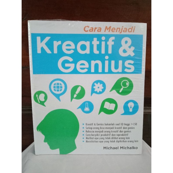 Jual CARA MENJADI KREATIF & GENIUS Oleh MICHAEL MICHALKO | Shopee Indonesia Jual CARA MENJADI KREATIF & GENIUS Oleh MICHAEL MICHALKO | Shopee Indonesia
