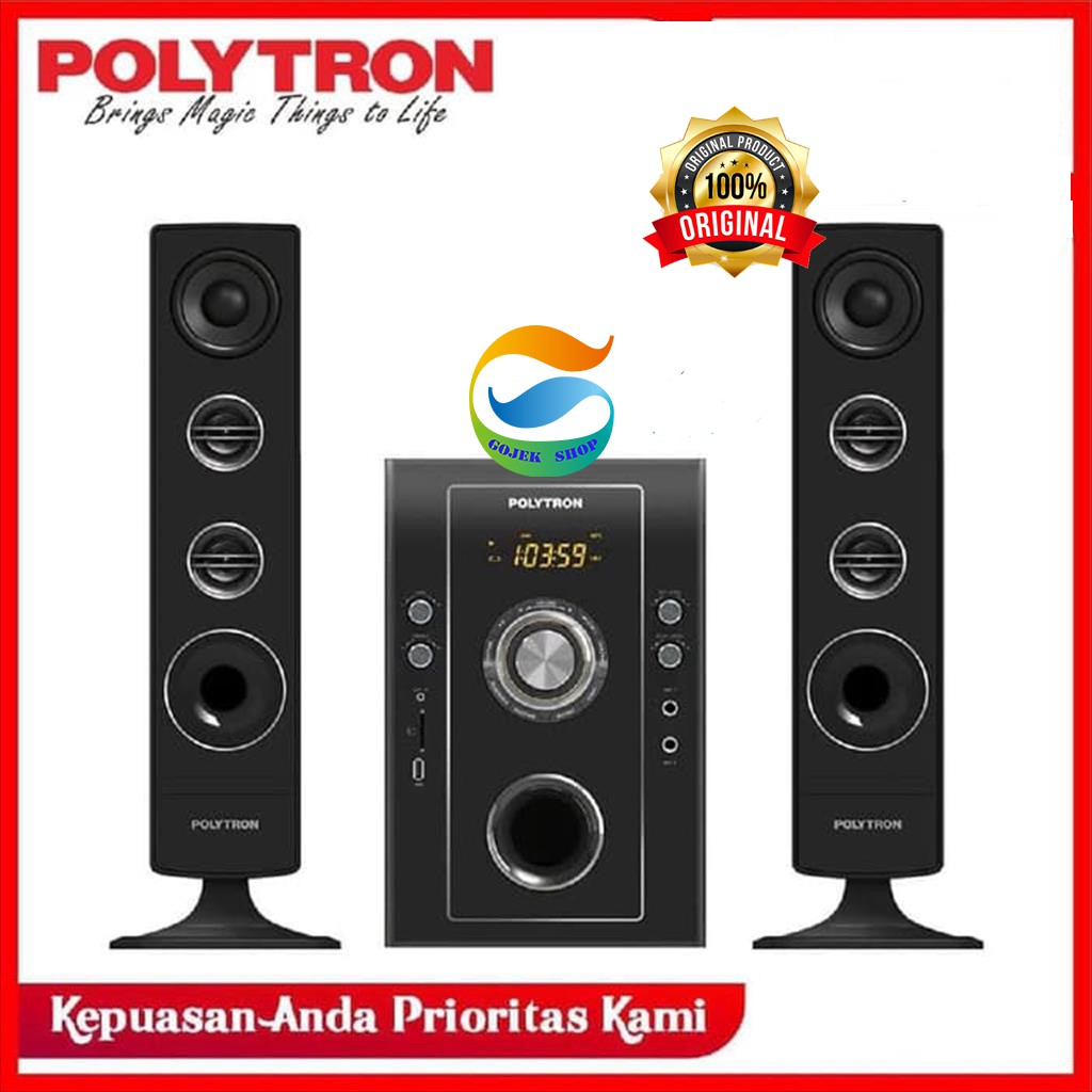 Jual SPEAKER POLYTRON PMA 9506 / PMA 9526 [BLUETOOTH / AUX / USB / KARAOKE / ] | Shopee Indonesia