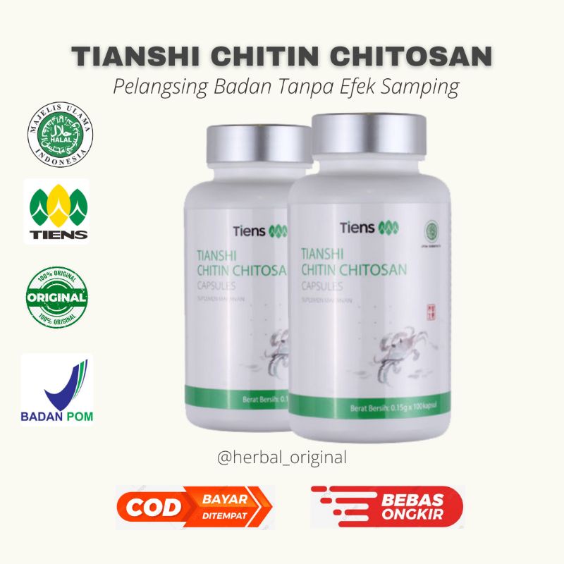 Jual CHITIN CHITOSAN TIENS OBAT MAG MAAG MAGH HERBAL AKUT KRONIS ASAM ...
