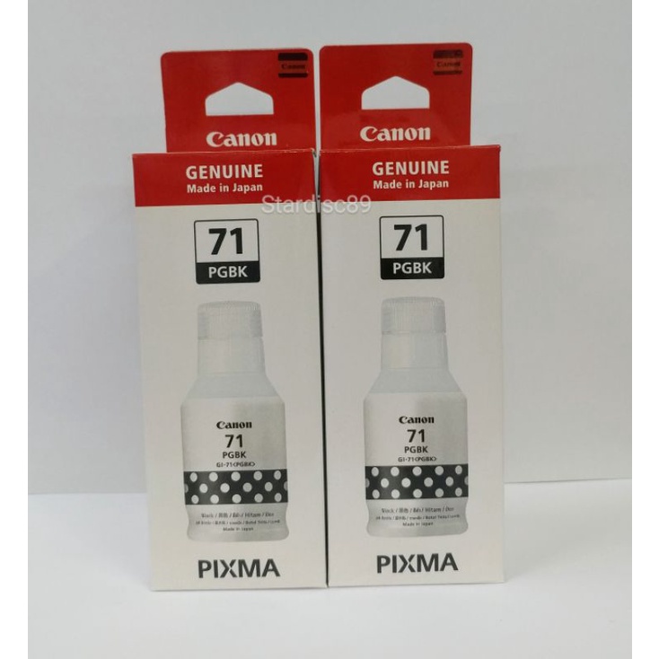 Jual Tinta Canon GI-71 / GI 71 black ORIGINAL - Hitam | Shopee Indonesia