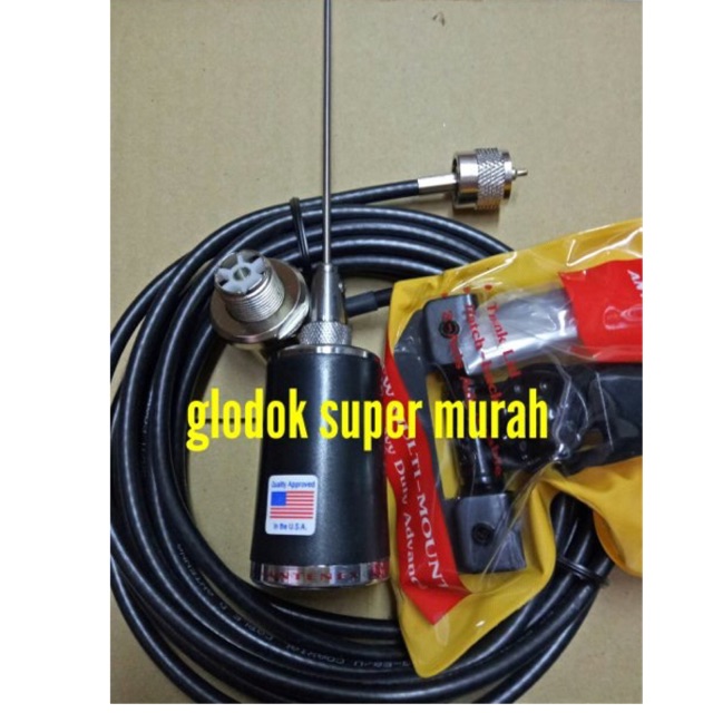 Jual ANTENA LARSEN USA D ANTENA CW 150 PAKET MURAH UTK RIG DI MOBIL | Shopee Indonesia