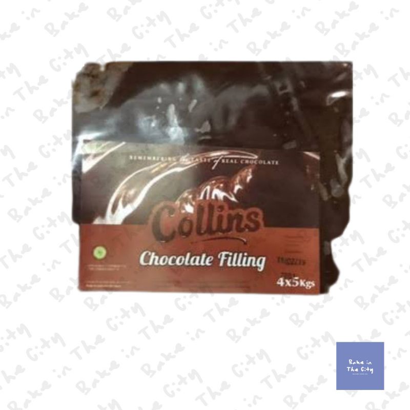 Jual Filling / Isian Roti Cokelat Collins - Repack 500g | Shopee Indonesia