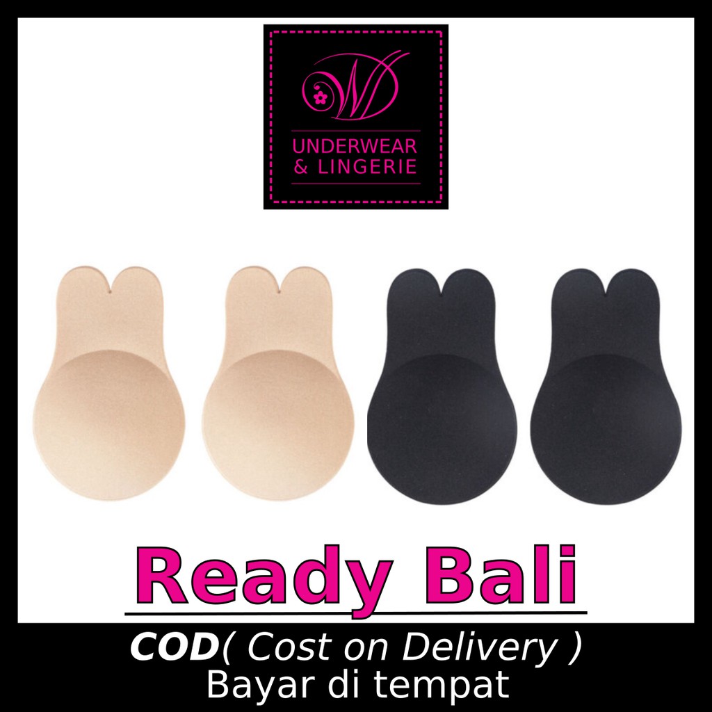Jual (Bra35) Invisible Bra Push Up Bra Tempel / Rabbit Bra | Shopee ...
