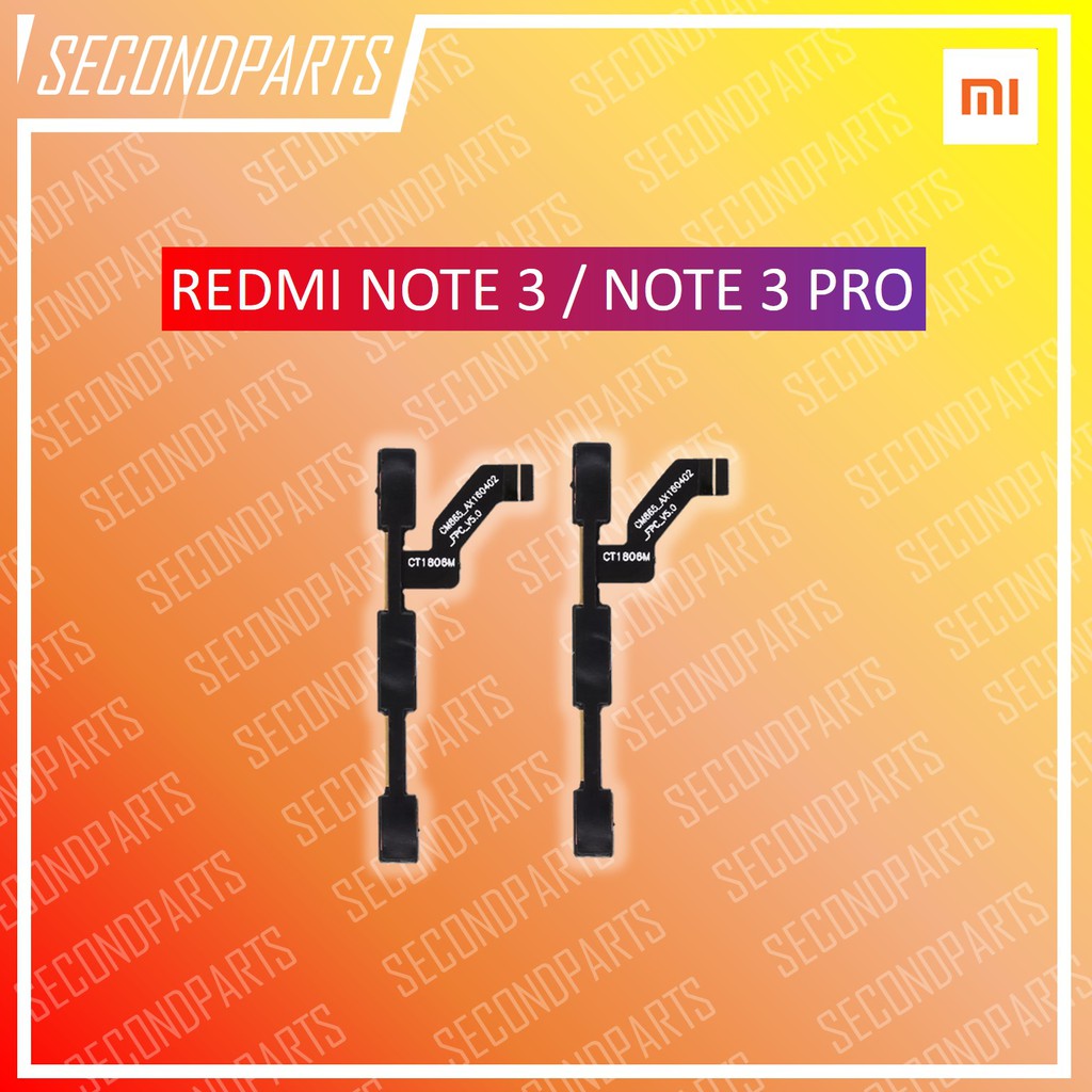 Jual FLEXIBLE ON OFF TOMBOL POWER VOLUME REDMI NOTE 3 / 3 PRO ORIGINAL ...