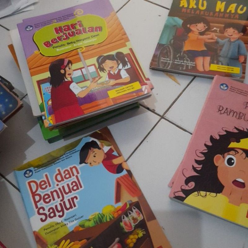 Jual Bahan bacaan untuk anak tk atau paud judul banyak | Shopee Indonesia