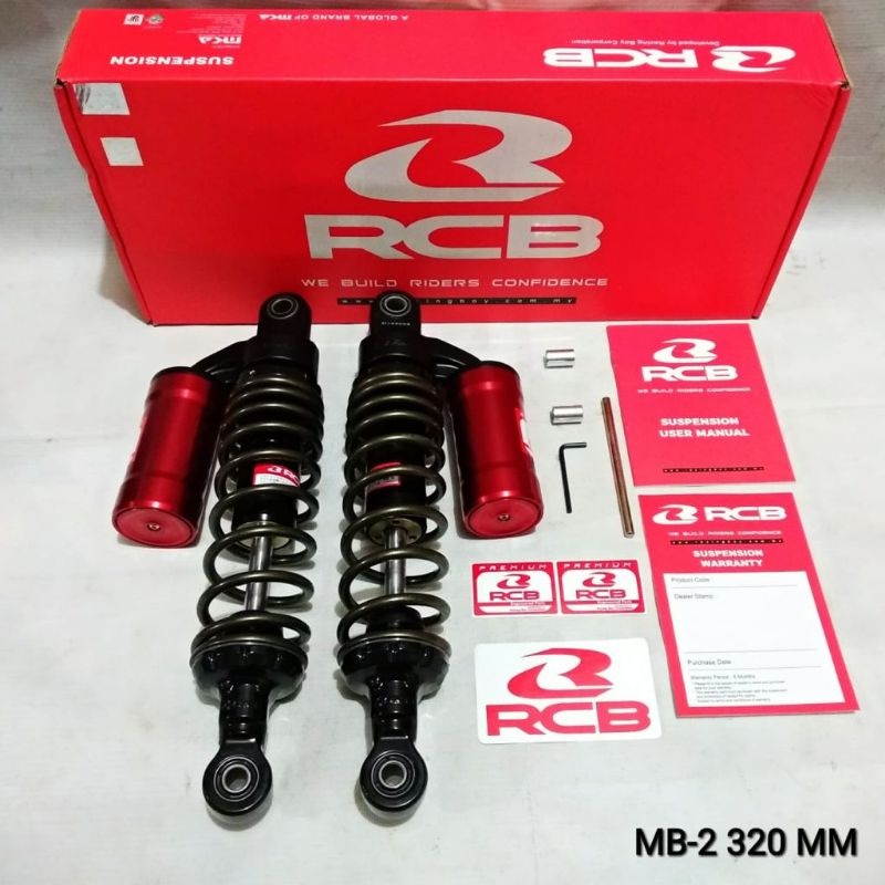 Jual SHOCK TABUNG ATAS RCB MB-2 RX-KING 320MM ORIGINAL RCB MALAYSIA ...