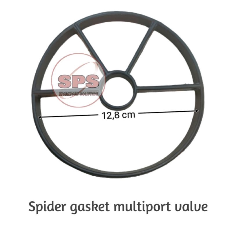 Jual Spider Gasket Multiport Valve Sand Filter Valve Seat Gasket Kolam ...