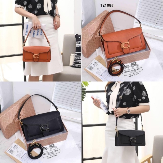 Jual Tas C*ach Tabby 26 Leather Shoulder Bag T2108 Semi Platinum | Shopee Indonesia