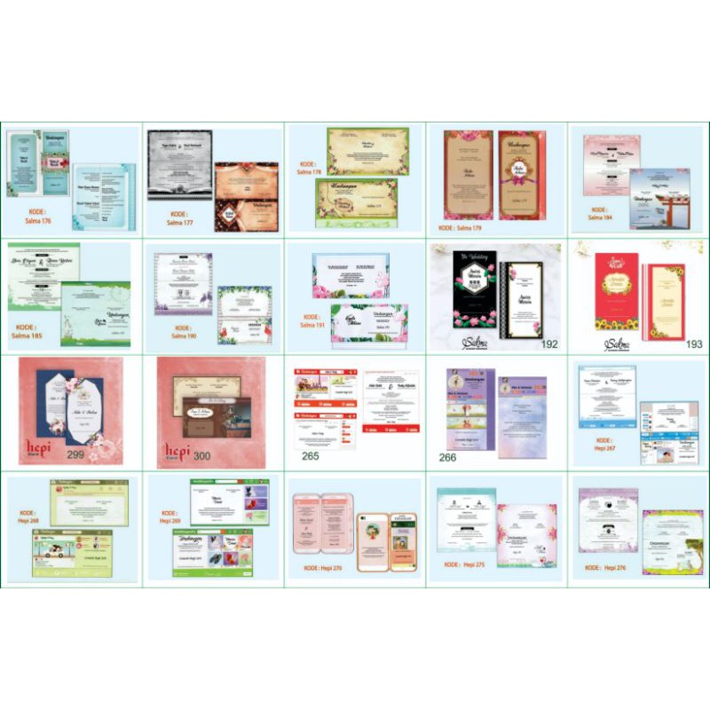 Jual wedding card | Shopee Indonesia
