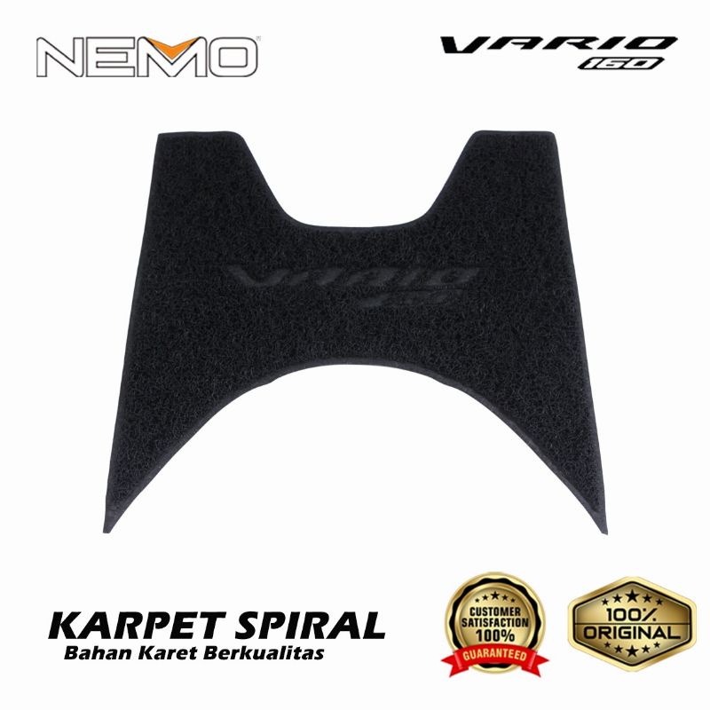 Jual Karpet spiral vario 160 - Karpet motor vario 160 - Karpet vario - Alas kaki motor | Shopee ...