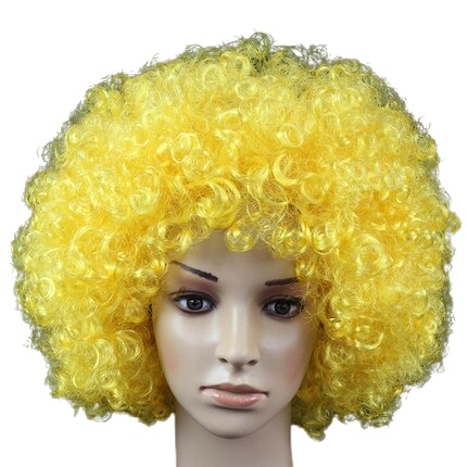 Jual Rambut Palsu Keribo / Wig Kribo Keriting/ Wig Badut badud / Wig ...