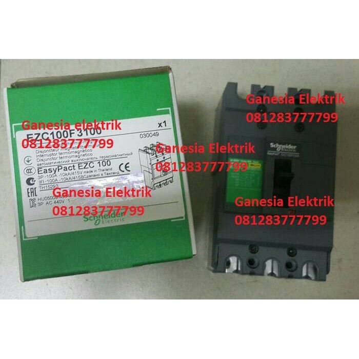 Jual MCCB schneider EZC100F 3P 100A | Shopee Indonesia