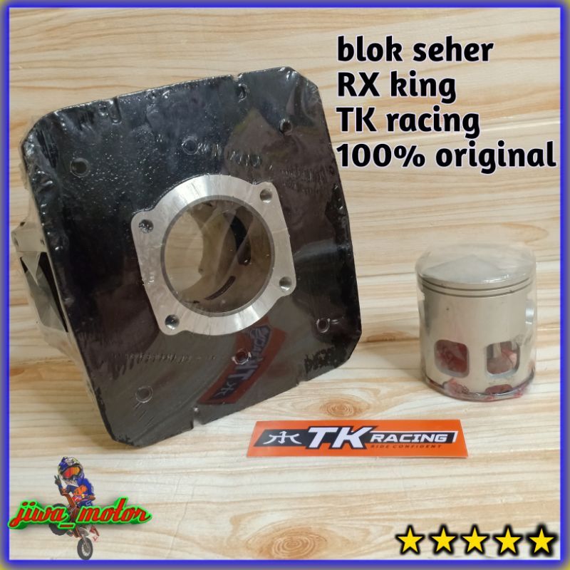 Jual blok seher rx king diameter 62 bore up TK racing original blok ...