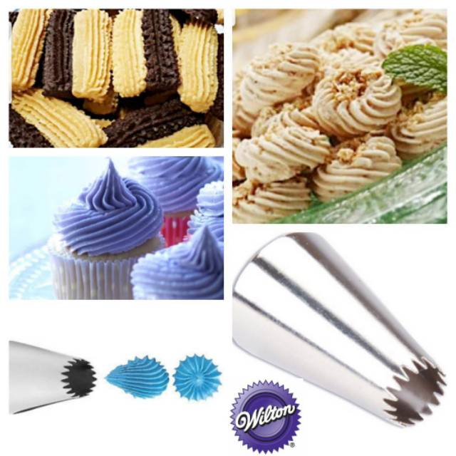 Jual Spuit wilton ori no 199 spuit bintang kue kering sagu keju semprit ...