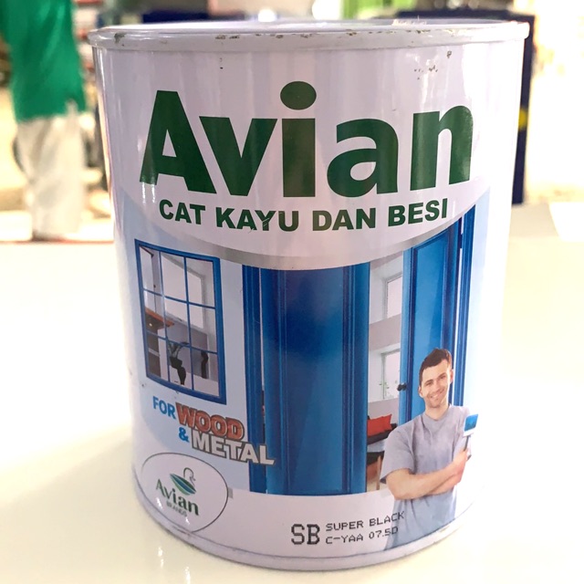Jual CAT KAYU DAN BESI AVIAN 0.9L | Shopee Indonesia