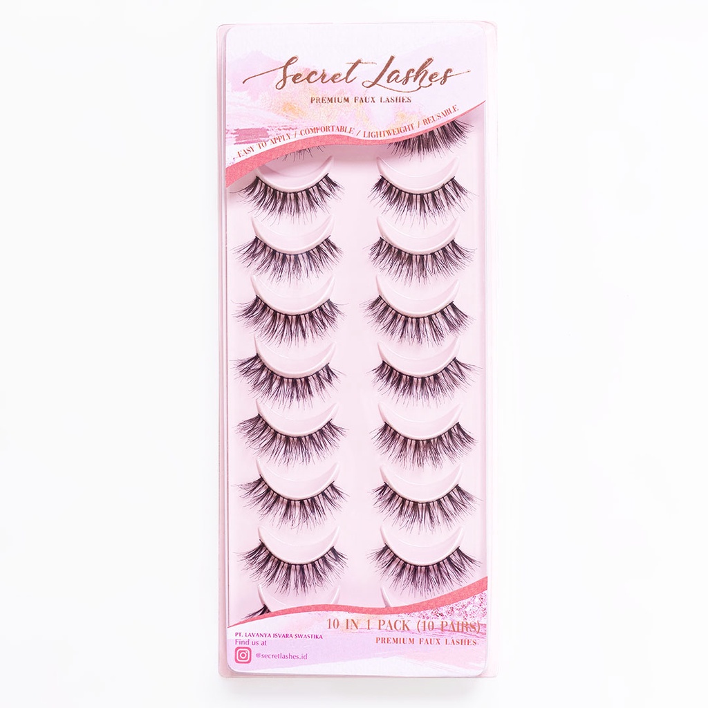 Jual Bulu Mata Palsu Snow White 3D Collection Value Pack by Secret ...