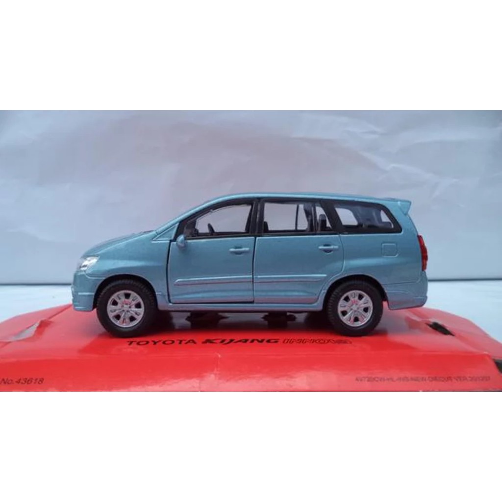 Jual Miniatur Mobil Toyota Kijang Innova Light Blue Diecast Official ...