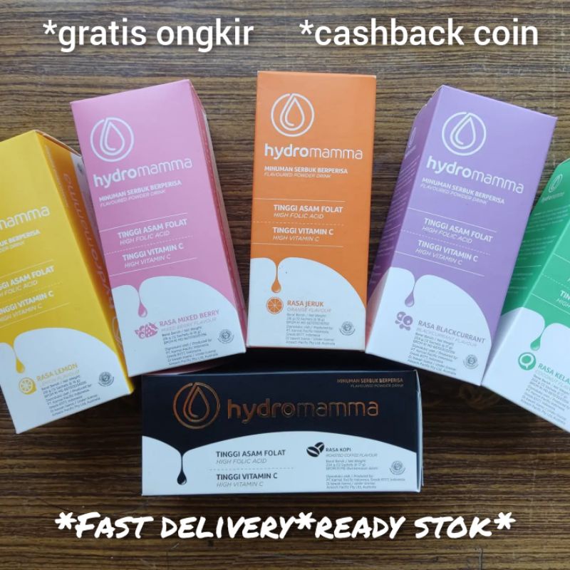 Jual hydromamma / hydromama (TANPA TUMBLER) 1box isi 12sachet | Shopee ...