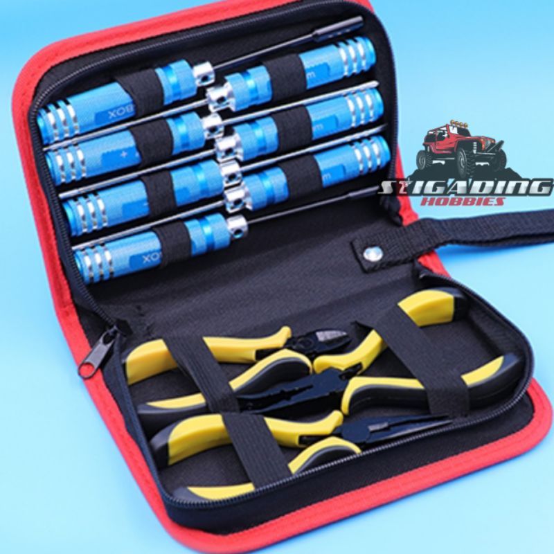 Jual RC CAR HOBBY TOOLKIT SET 10 IN 1 + SLEEVE TOOL 10IN1 | Shopee ...