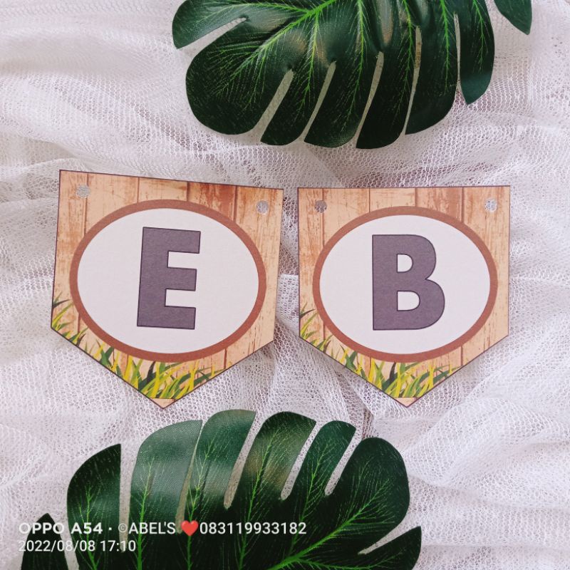 Jual BUNTING FLAG/TEMA KAYU/TULISAN ULTAH/PESTA GANTUNG | Shopee Indonesia