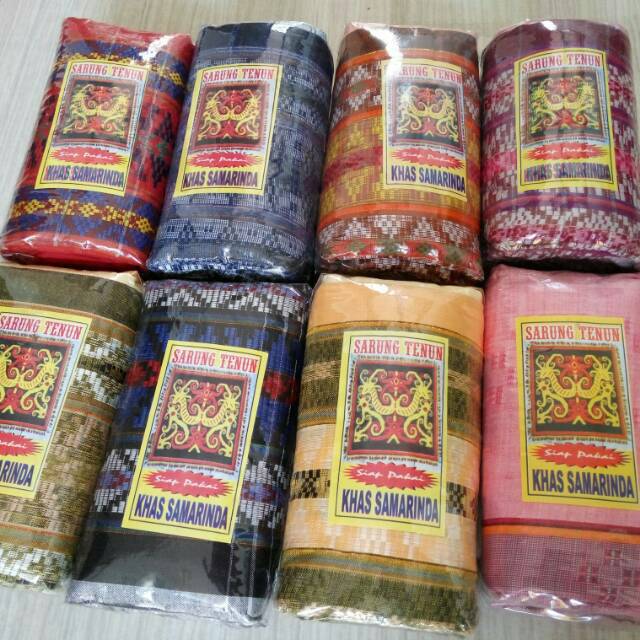 Jual Sarung tenun khas samarinda sarung dodol sarung tenun dodol ...
