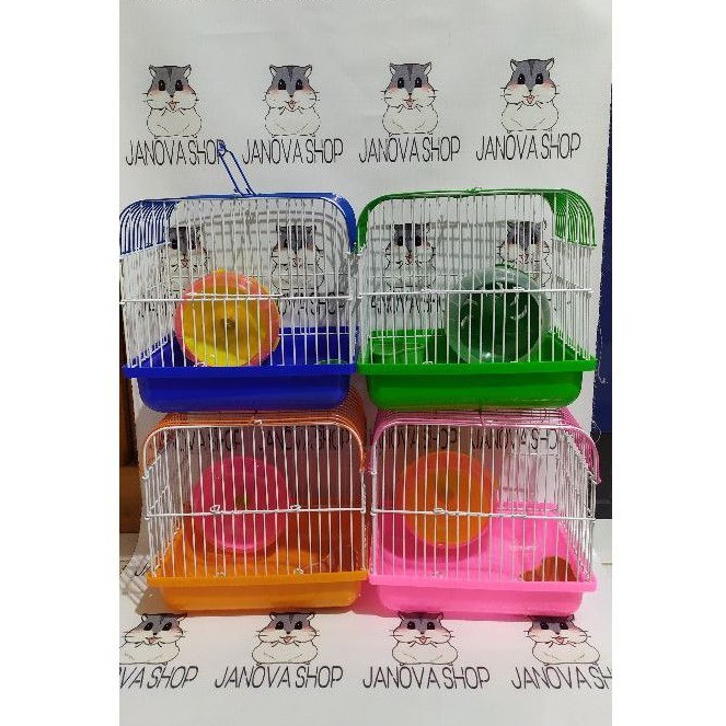 Jual kandang hamster + bonus cemilan | Shopee Indonesia