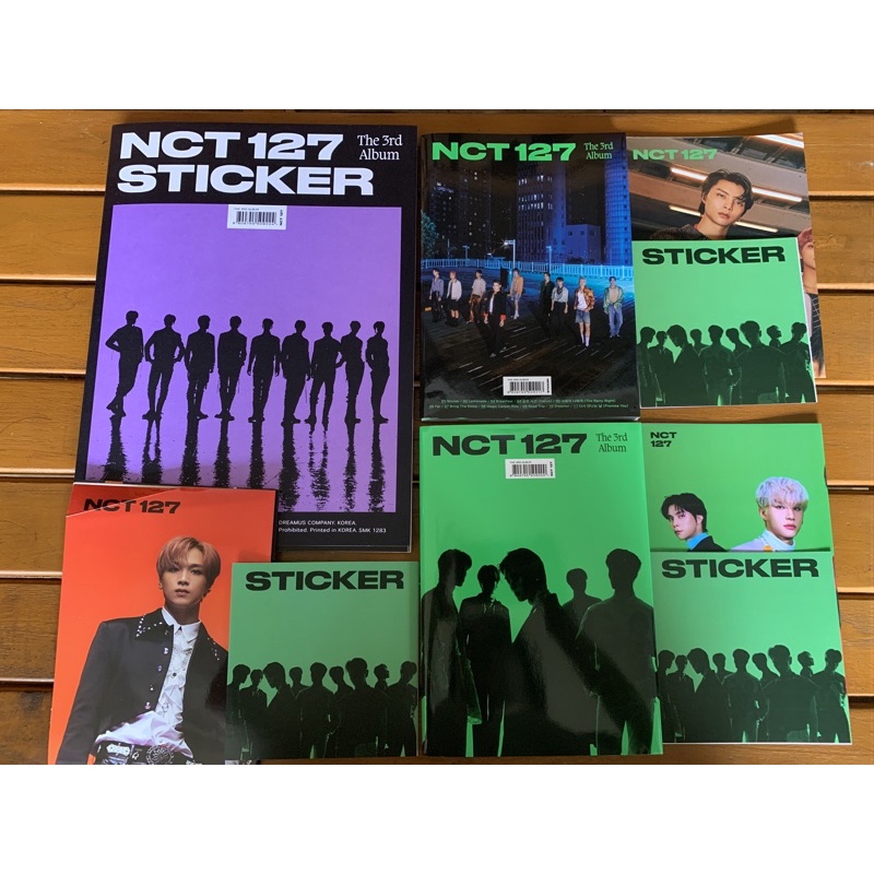 Jual NCT 127 sticker sticky seoul city Album only | Shopee Indonesia