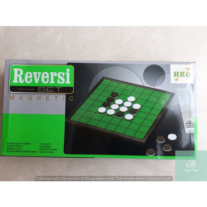 Jual GAME-BOARD- REVERSI OTHELLO GAME STRATEGI BRAND NEW MAINAN BOARD ...