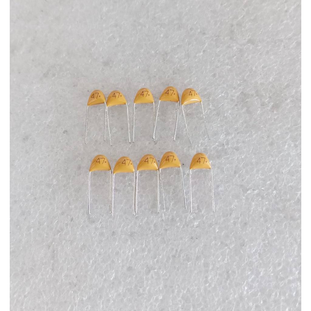 Jual Capacitor Monolithic 47pf 10pcs | Shopee Indonesia