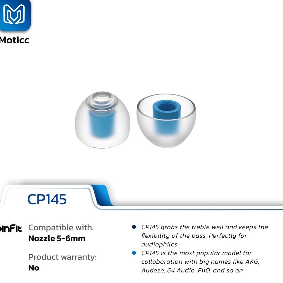 Jual Modern.. Original SpinFit CP145 Ultimate Silicone Ear Tip 360 ...