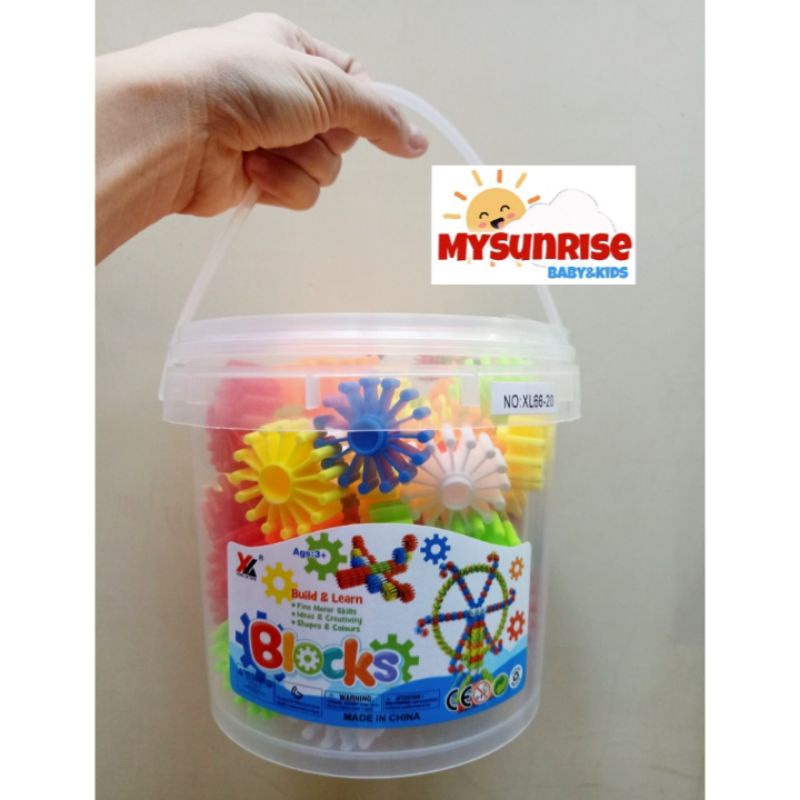 Jual Mainan Kreatifitas anak Bombik / Bombiq / Puzzle Bunga / Puzzle ...