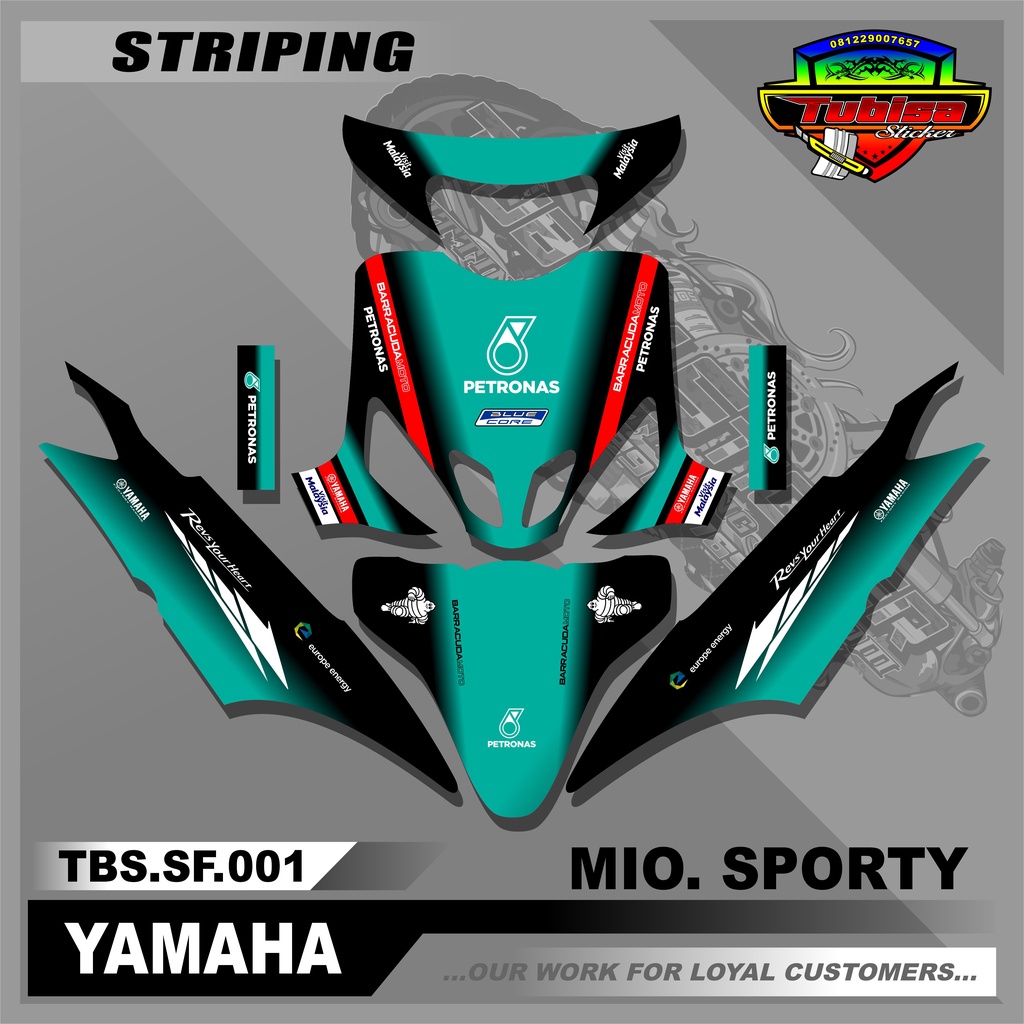 Jual (COD)Stiker Decal Full Body MIO SPORTY PREMIUM - Sticker Decal MIO ...