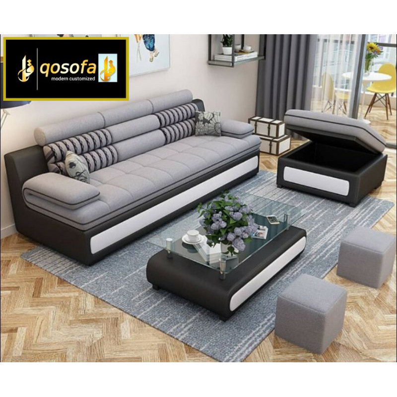 Jual Dekorumah anda belum lengkap tanpa Sofa Minimalis L shape Ruang ...