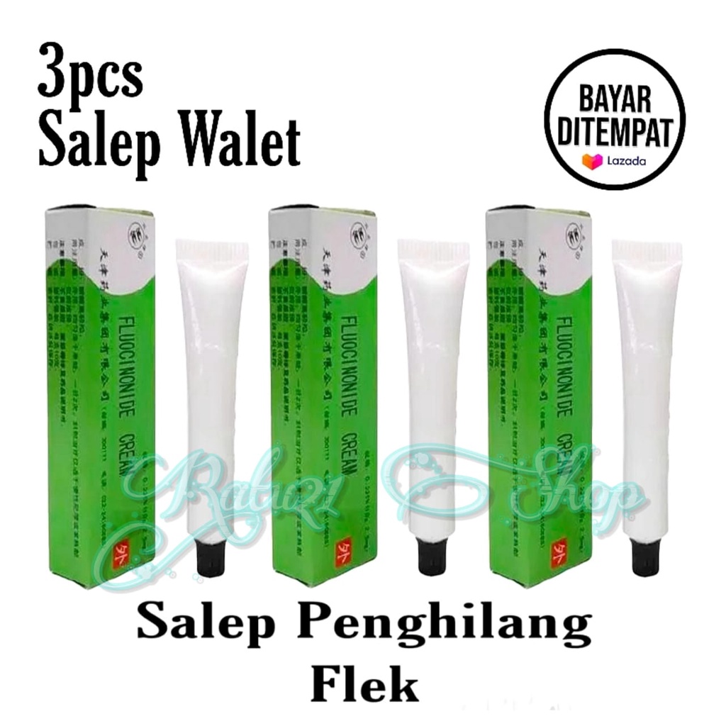 Jual 3pcs Salep Walet Herbal Perawatan Kulit Berjerawat dan Penghilang ...