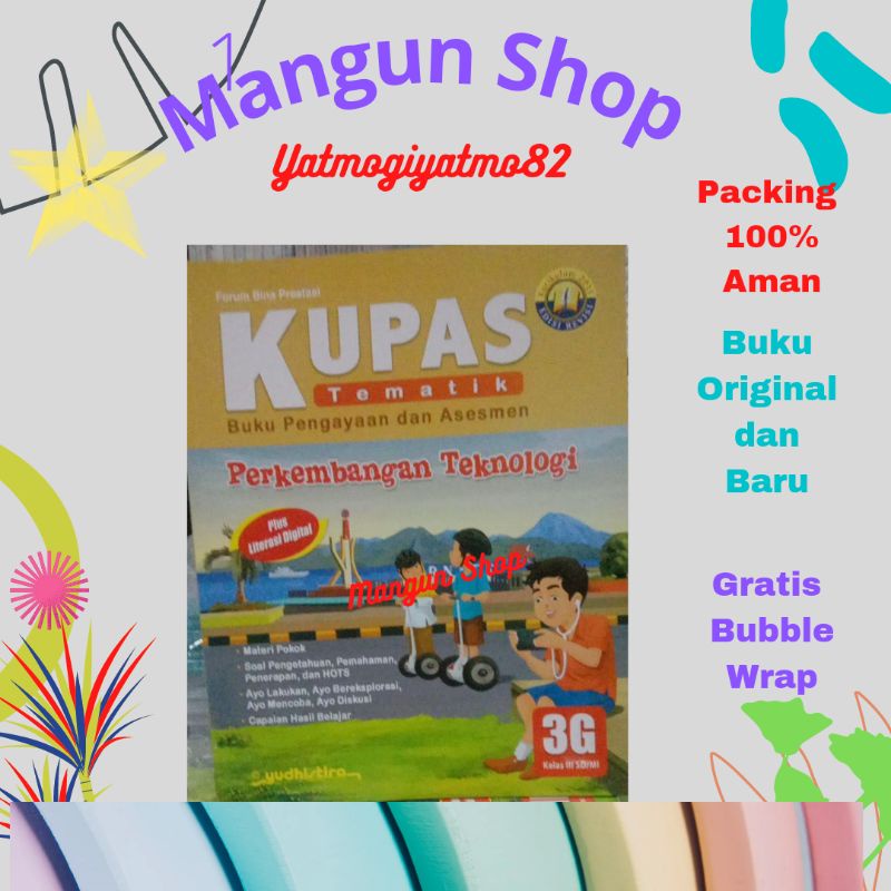 Jual Buku Kupas Tematik Jilid 3A 3B 3C 3D 3E 3F 3G 3H Kelas 3 SD K13 ...