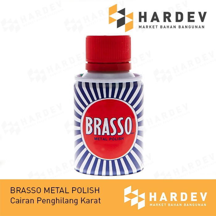 Jual Brasso Metal Polish / Cairan Obat poles Pengkilap Logam Braso | Shopee Indonesia